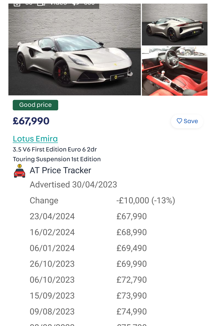 Discounted stock Emiras... - Page 24 - Emira - PistonHeads UK